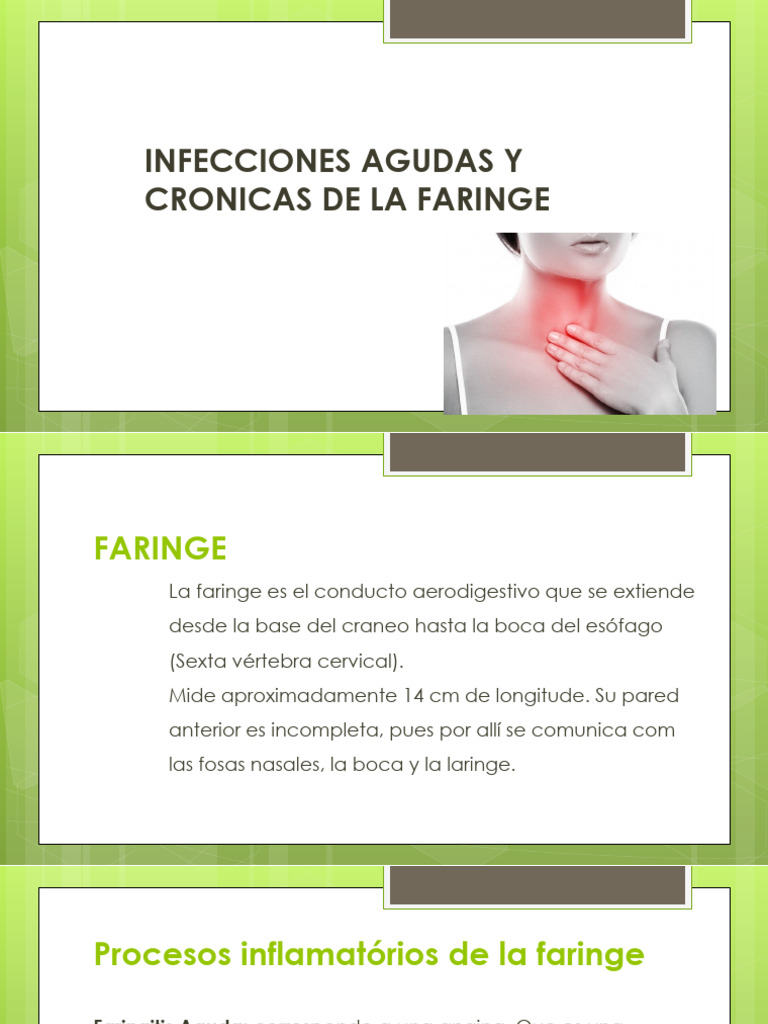 Infecciones de la Faringe | PDF | Epidemiología | Enfermedades y trastornos