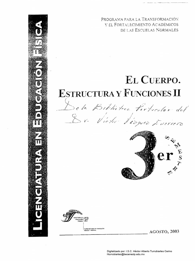 3o El Cuerpo - Estructura y Sus Funciones II | PDF | Proteínas | Vitamina