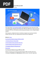 Membuat Halaman Web Dinamis Dengan PHP - Malas Ngoding | PDF