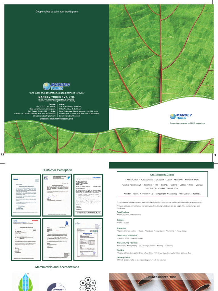 Mandev Products-Brochure | PDF