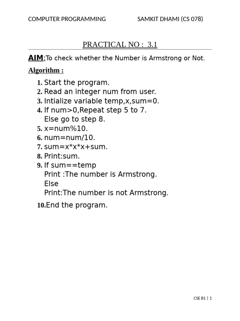 Practical No3 Copy Pdf Computer Programming Computing 