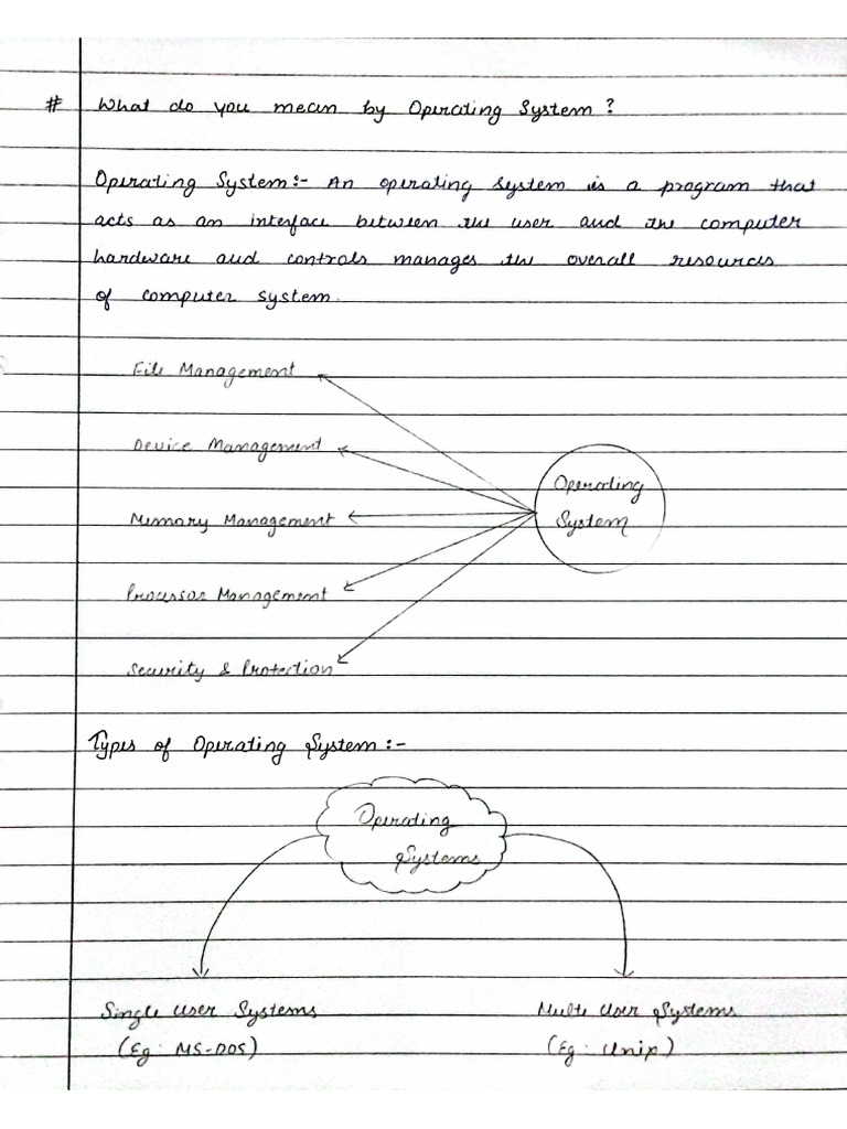 Operating System Assignment 1 | PDF