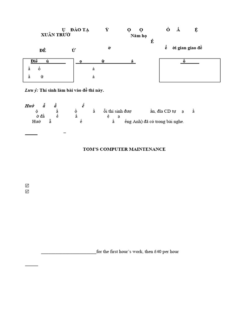 De Chinh Thuc HSG9 (23-24) | PDF | Glasses | Recycling