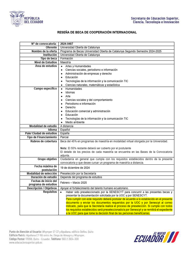 Rese A de La Oferta - 0487 | PDF | Crecimiento personal y profesional