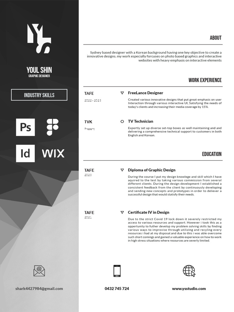 New Resume Prototype 2 | PDF | Computing