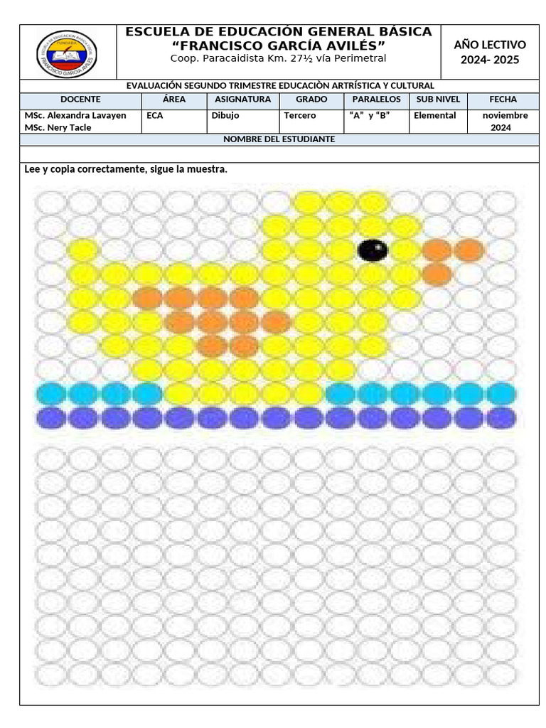 ECA. Exam 2do. Trim. 3ro. | PDF