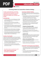 ASQ Suicide Risk Assessment Guide | PDF | Suicide | Mental Health