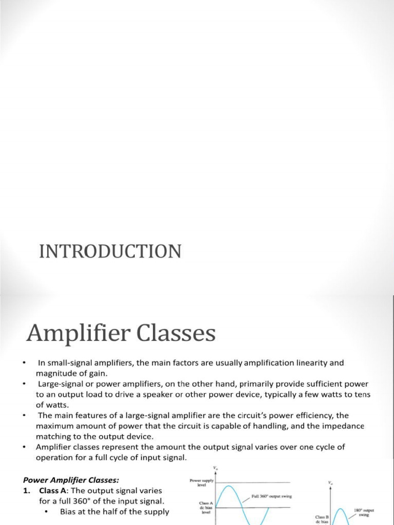 ECE2002 Power Amp | PDF