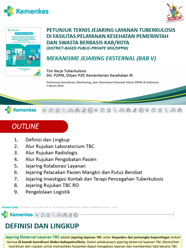 Dinkes - Juknis Jejaring Eksternal | PDF