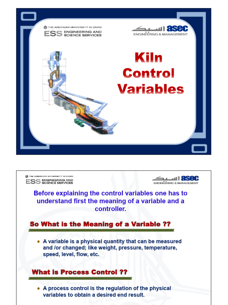Understanding Rotary Kiln Process Control | PDF | Combustion | Industrial Processes