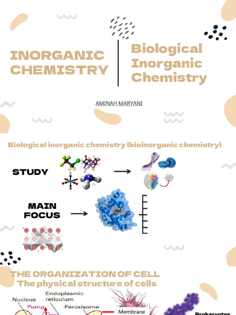 Inorganic Biology: Metal Ions in Cells | PDF | Cell (Biology ...