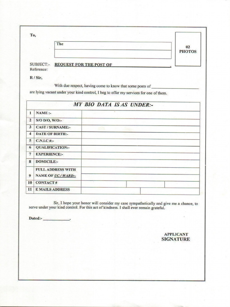 Health Proforma | PDF