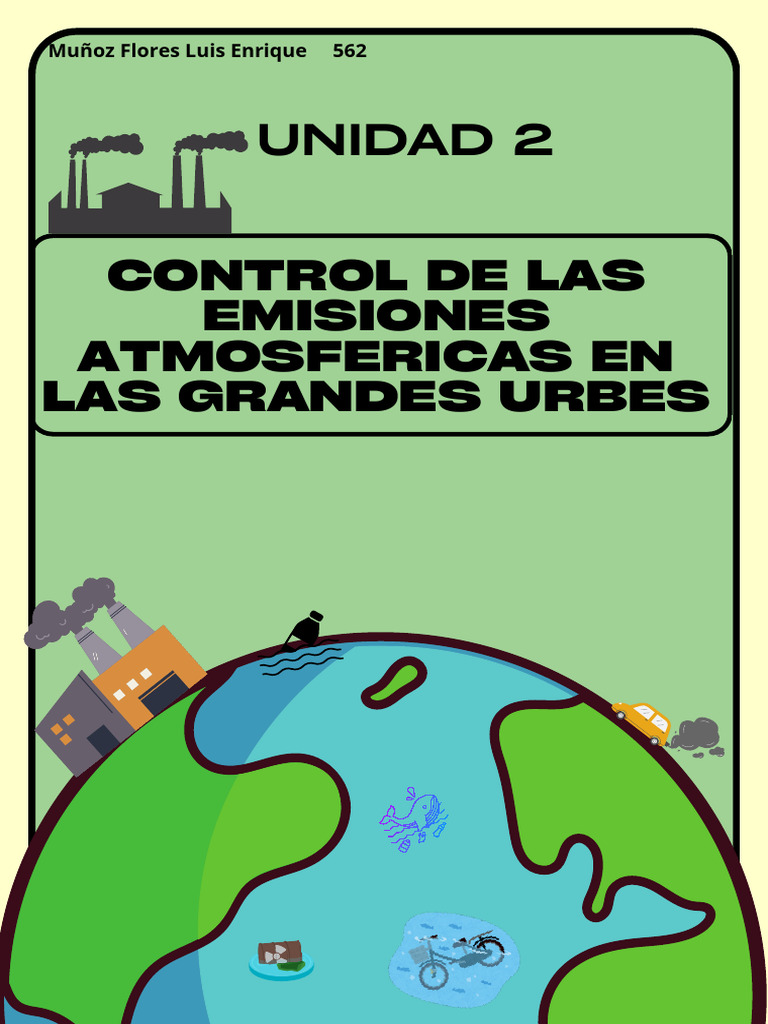 Control de Las Emisiones Atmosfericas en Las Grandes Urbes, Poster | PDF