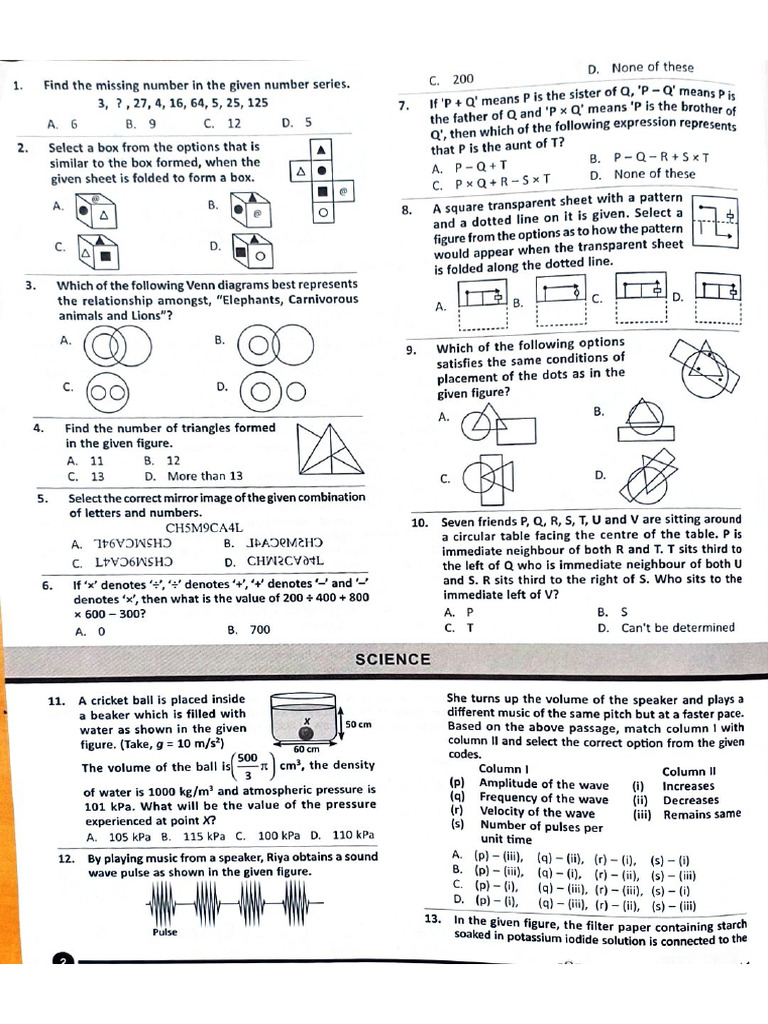 Class 8 | PDF