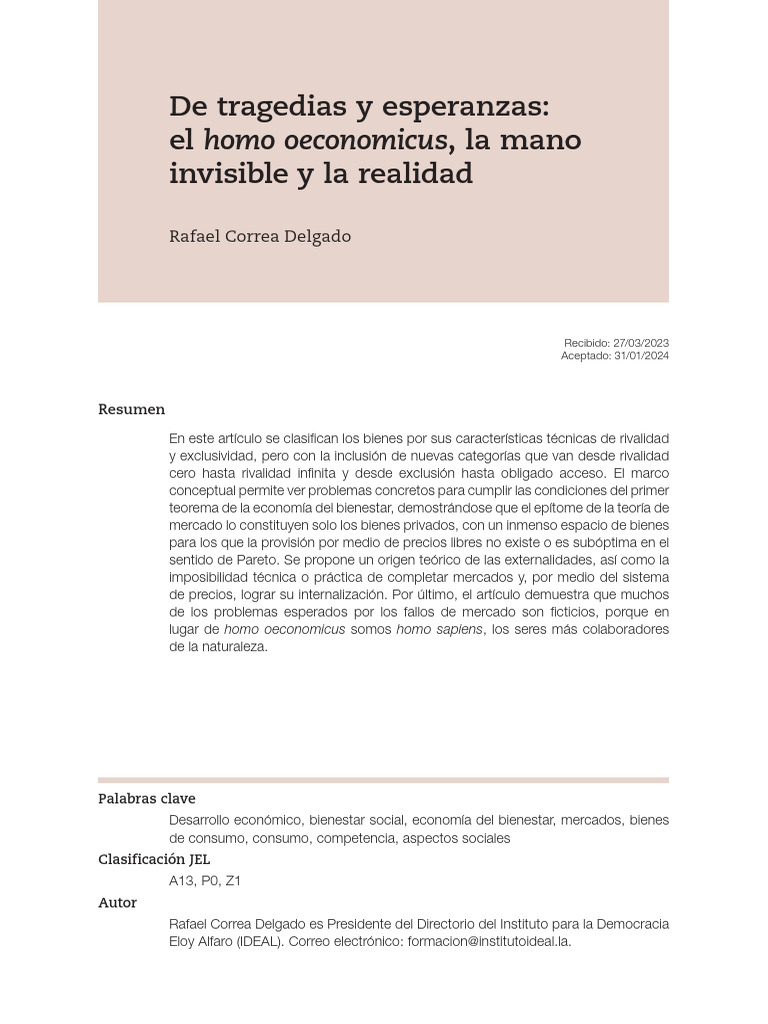 03correa REV-143S | PDF | Exterioridad | Bienes