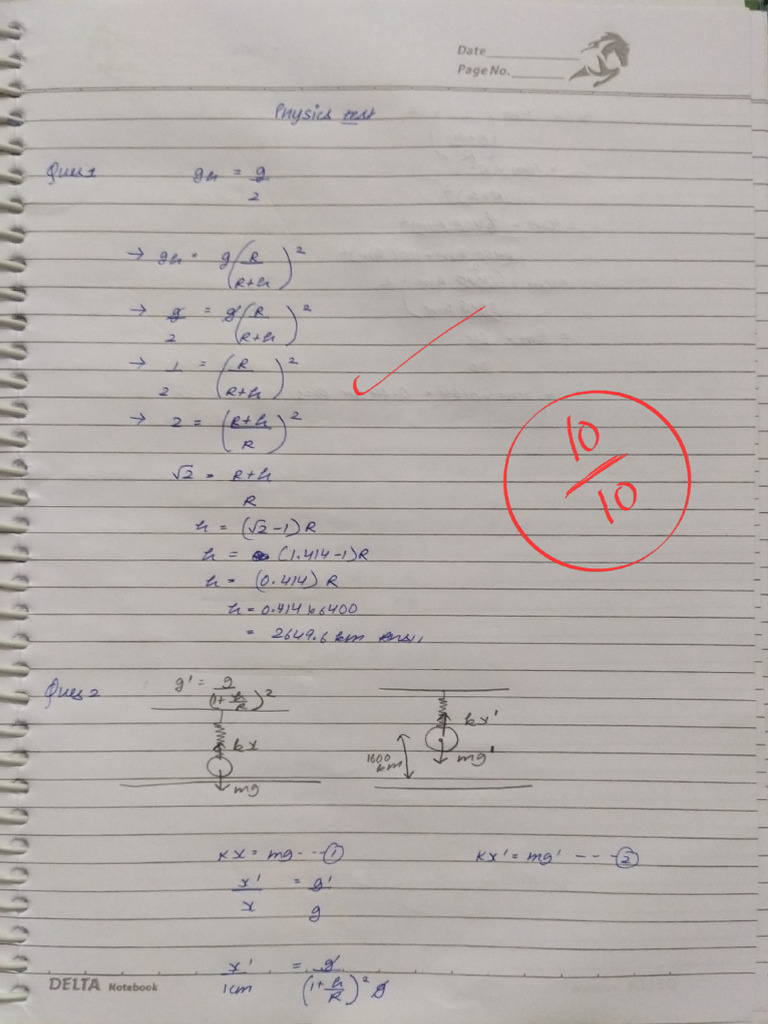 Tanvi Arora Physics - 241022 - 115305 | PDF