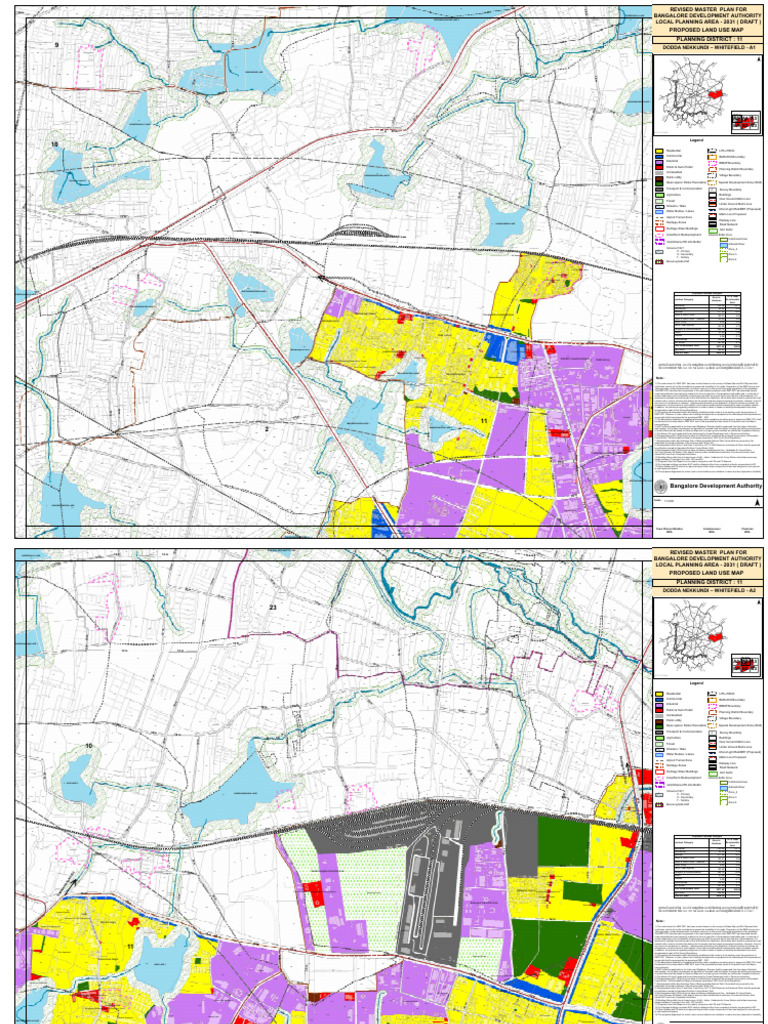Bengaluru Bda RMP 2031 Plu 11 | PDF