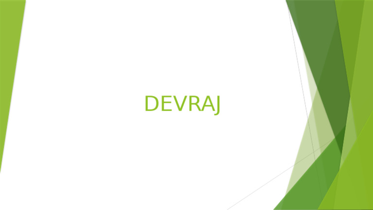 DEVRAJ | PDF