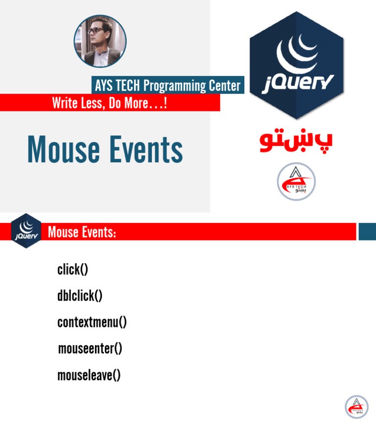 Mouse Events | PDF | Computers