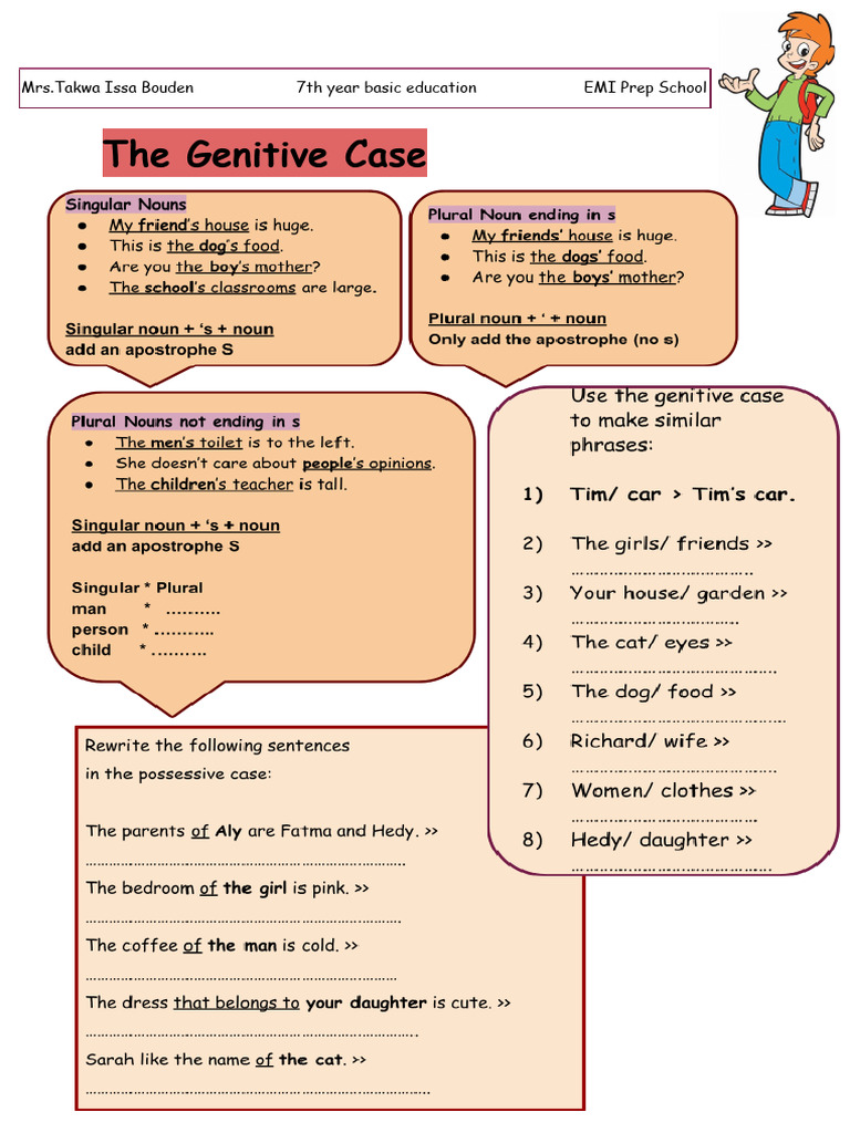 The Genitive Case | PDF