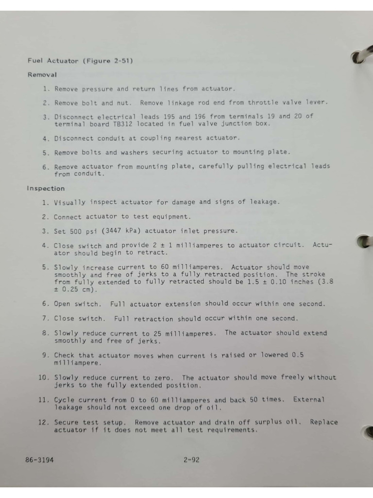 Liquid Fuel System | PDF