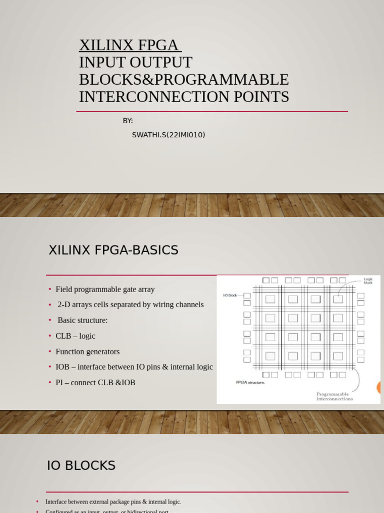 FPGA IO& Interconnection | PDF | Technology & Engineering