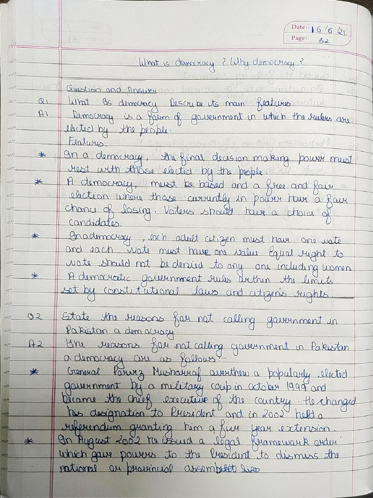 What Is Democracy Why Democracy Written Work | PDF