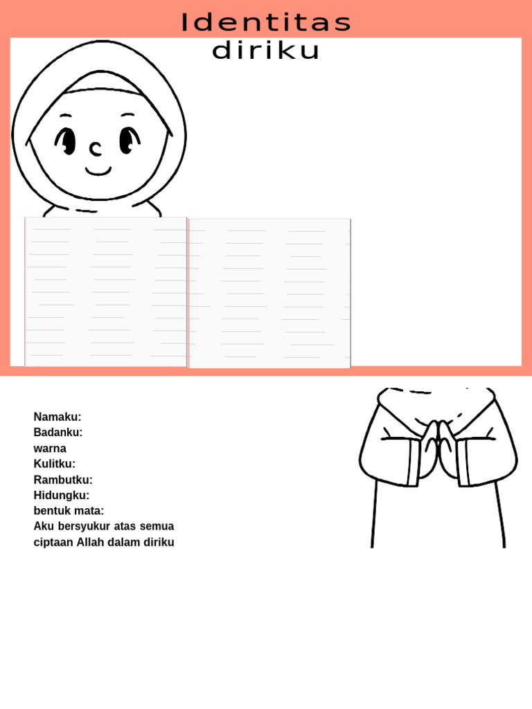 LKPD PKN Identitas Diri | PDF | Seni & Disiplin Bahasa | Pengembangan Diri