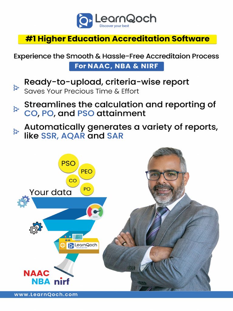 NAAC, NBA & NIRF Accreditation Brochure-LearnQoch | PDF