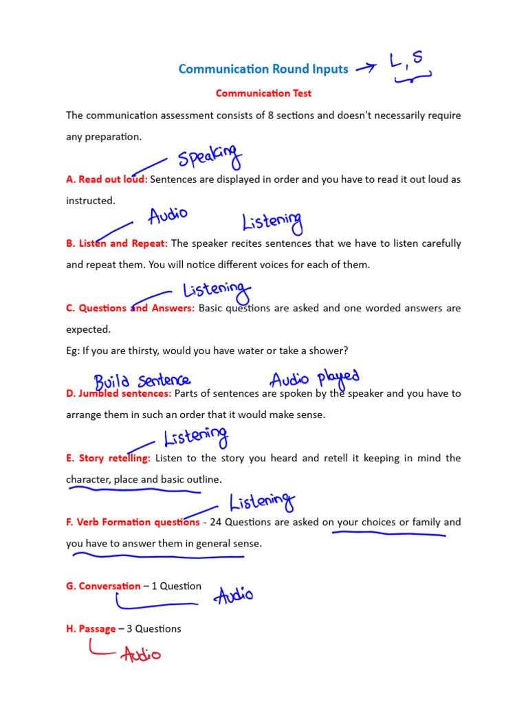 Communication Round Inputs | PDF