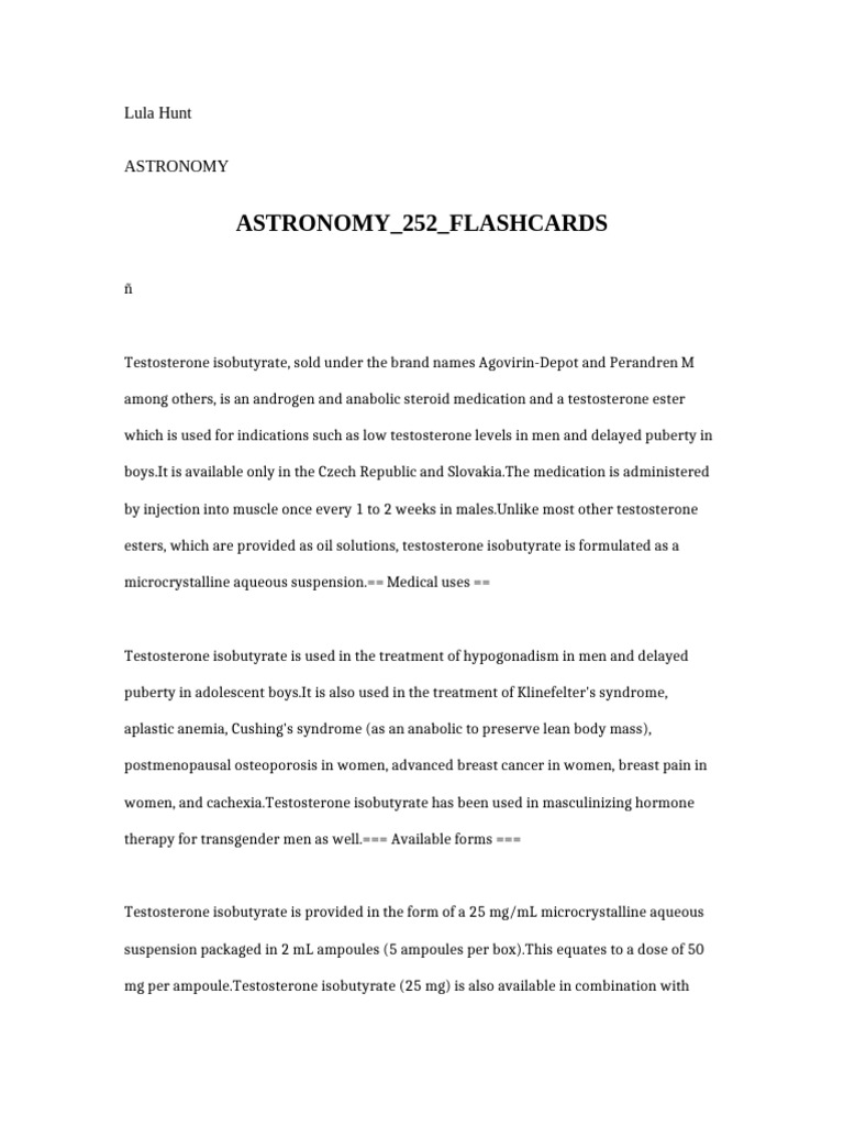Astronomy 252 Flashcards Pdf Sex Testosterone