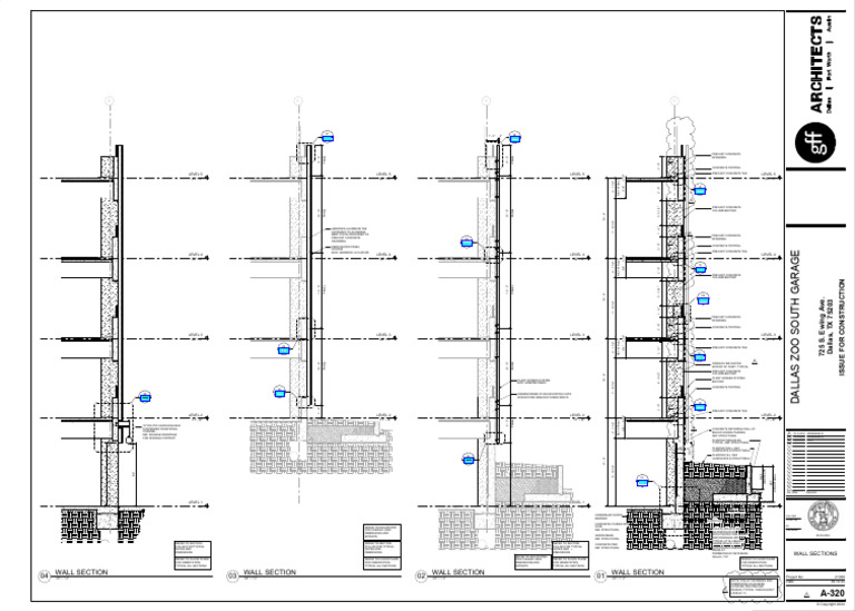 A-320 2 - Wall Sections | PDF | Precast Concrete | Architectural Design