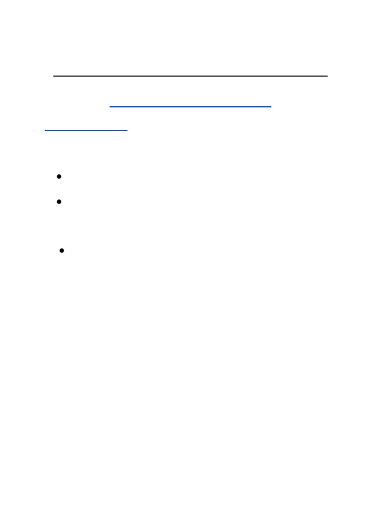 Phe Project Outline | PDF