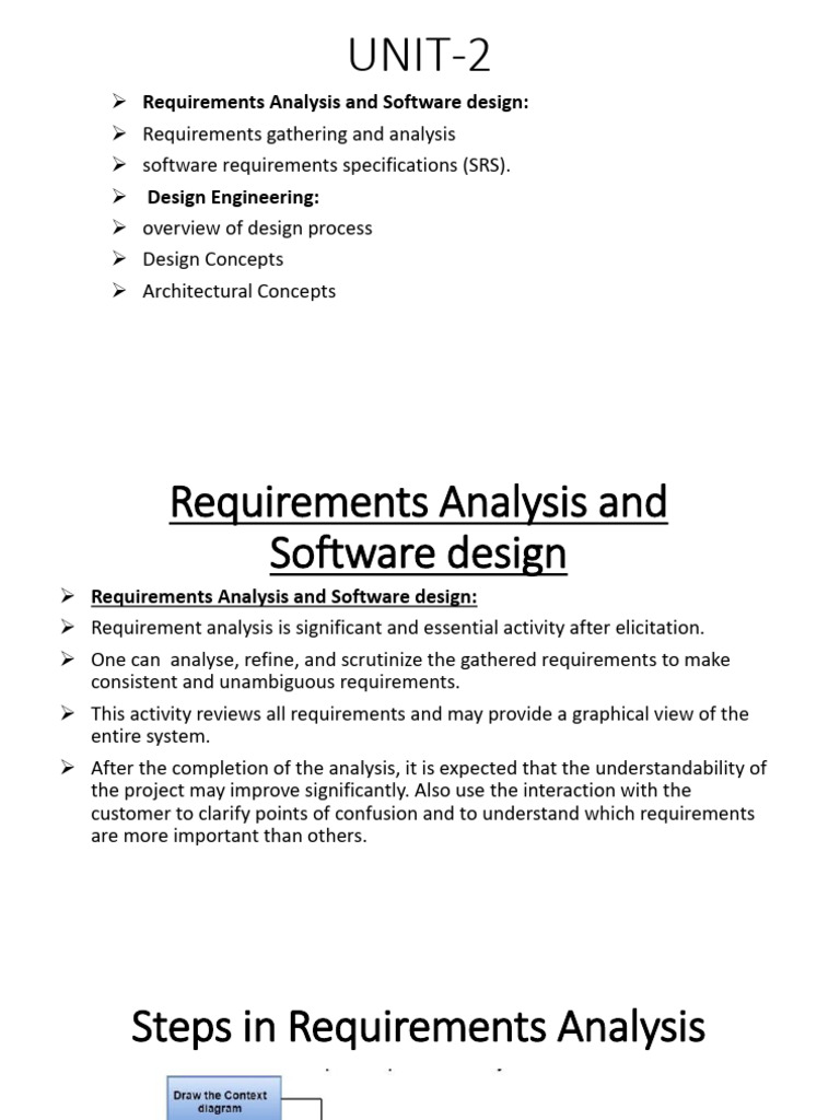 UNIT-2 Requirements Analysis | PDF | Unified Modeling Language ...