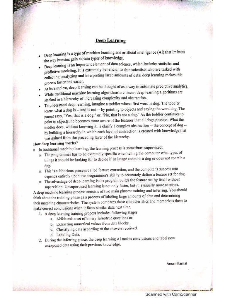 Unit 3 (Intro To ML) | PDF