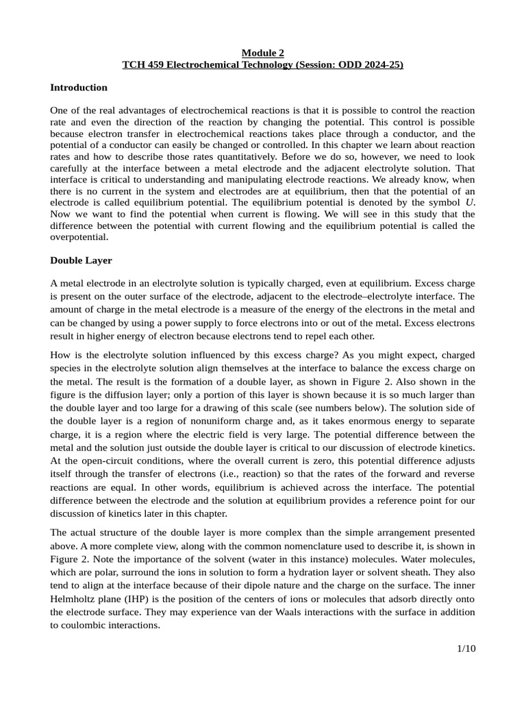 ET Module2 Odd 2024 25 Dist | PDF | Redox | Electrode