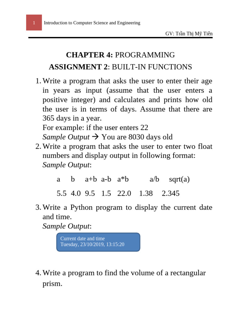 Assignment 123123 | PDF | Computers | Technology & Engineering