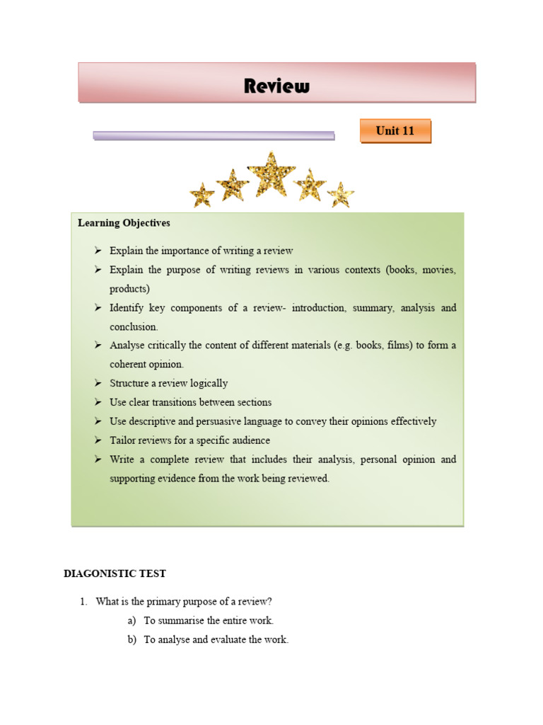 How to Write an Effective Review | PDF | Advertising | Target Audience