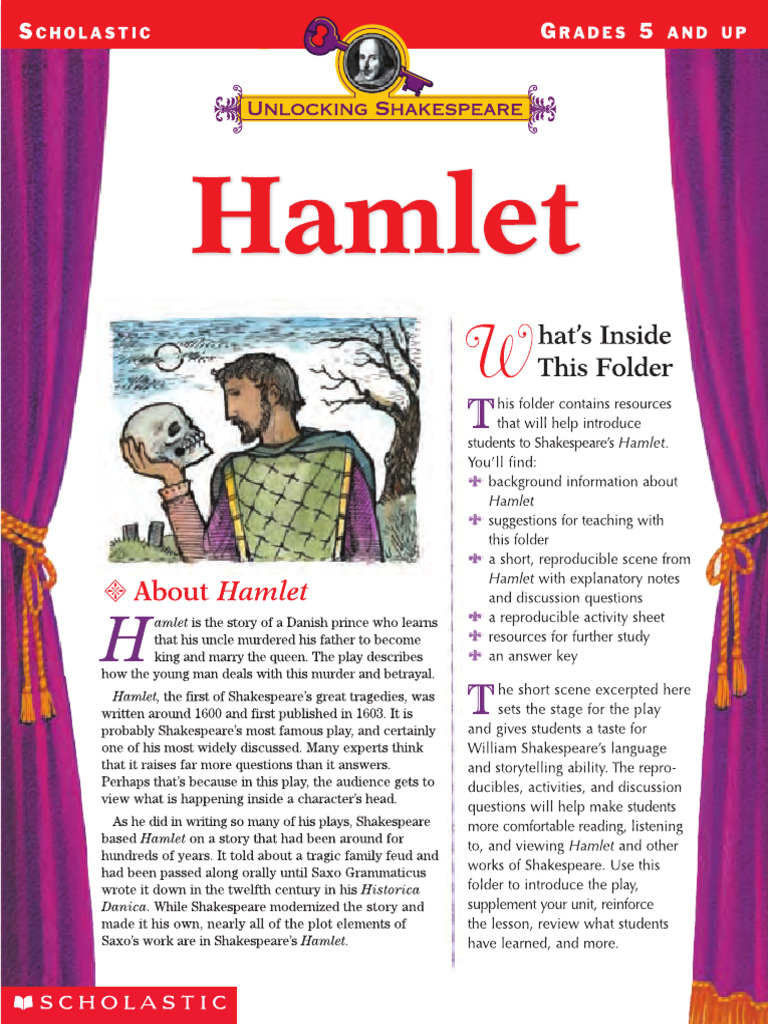 Hamlet Teaching Resources Guide | PDF | Classics