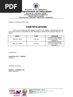 CS Form 41 (Medical Certificate) | PDF | Public Services | Health Sciences