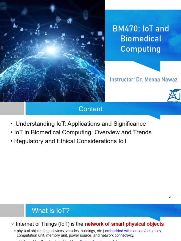 IBC-Lecture-week1 | PDF | Internet Of Things | Computing