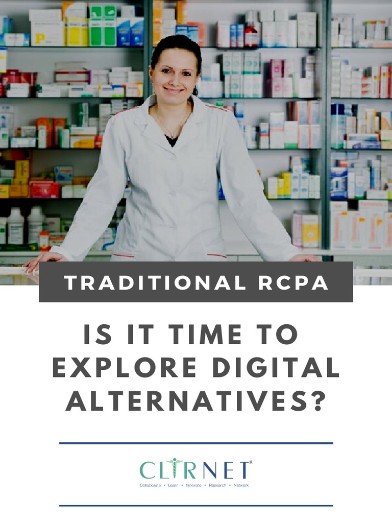 Traditional RCPA - Is It Time To Explore Digital Alternatives | PDF | Medical Prescription ...