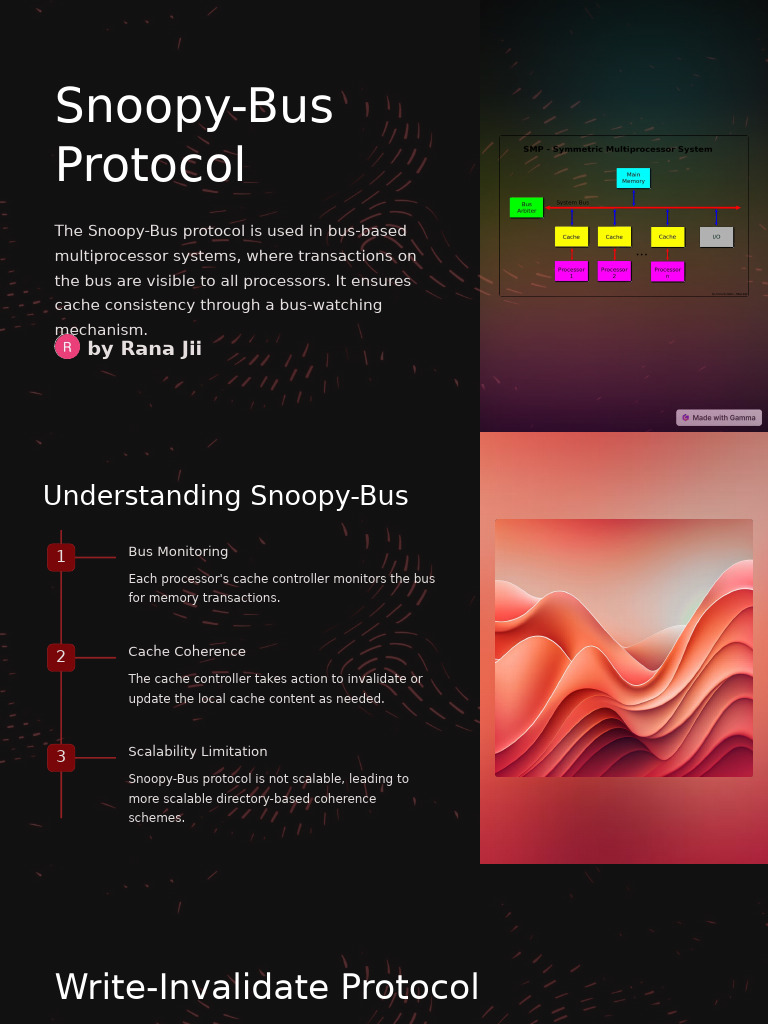Snoopy Bus Protocol | PDF