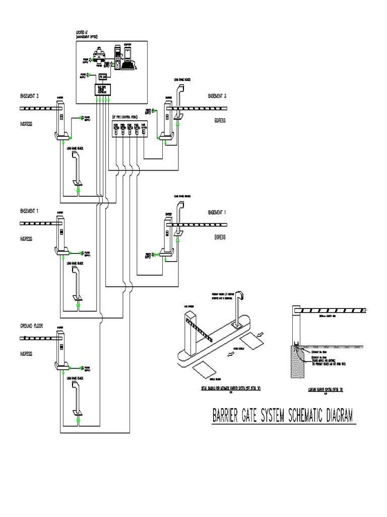 Barrier Gate Schematic | PDF