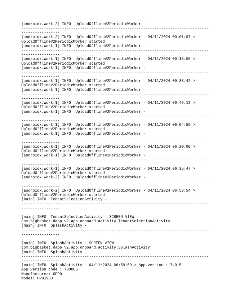 Dapp - Log.2024 11 04 | PDF | Android (Operating System) | Computing