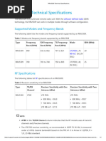 RRU5512 Specifications Overview | PDF | Lte (Telecommunication) | Radio
