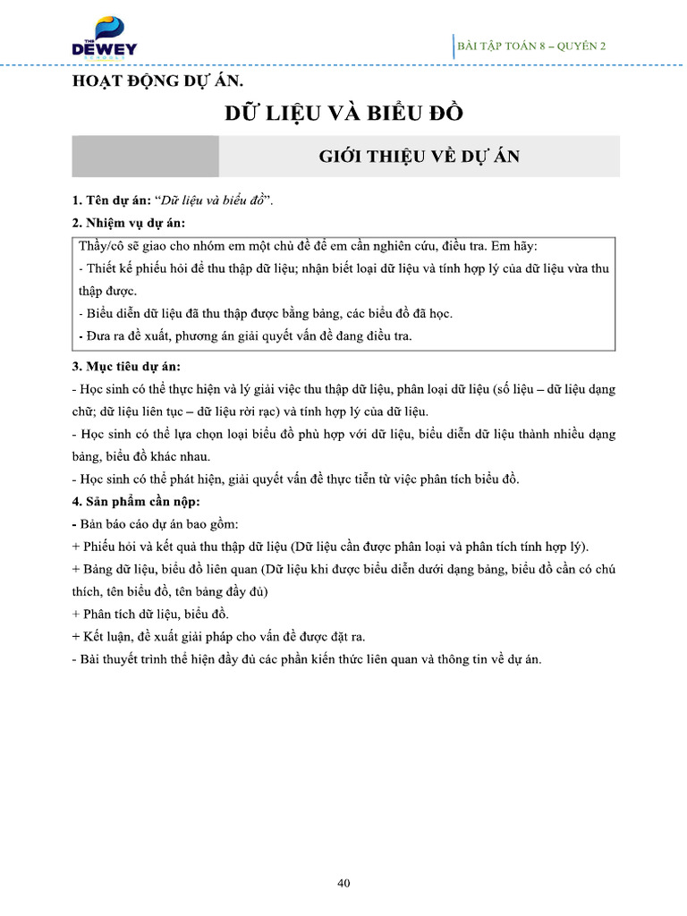 D Án Toán 8 | PDF | Computers | Technology & Engineering