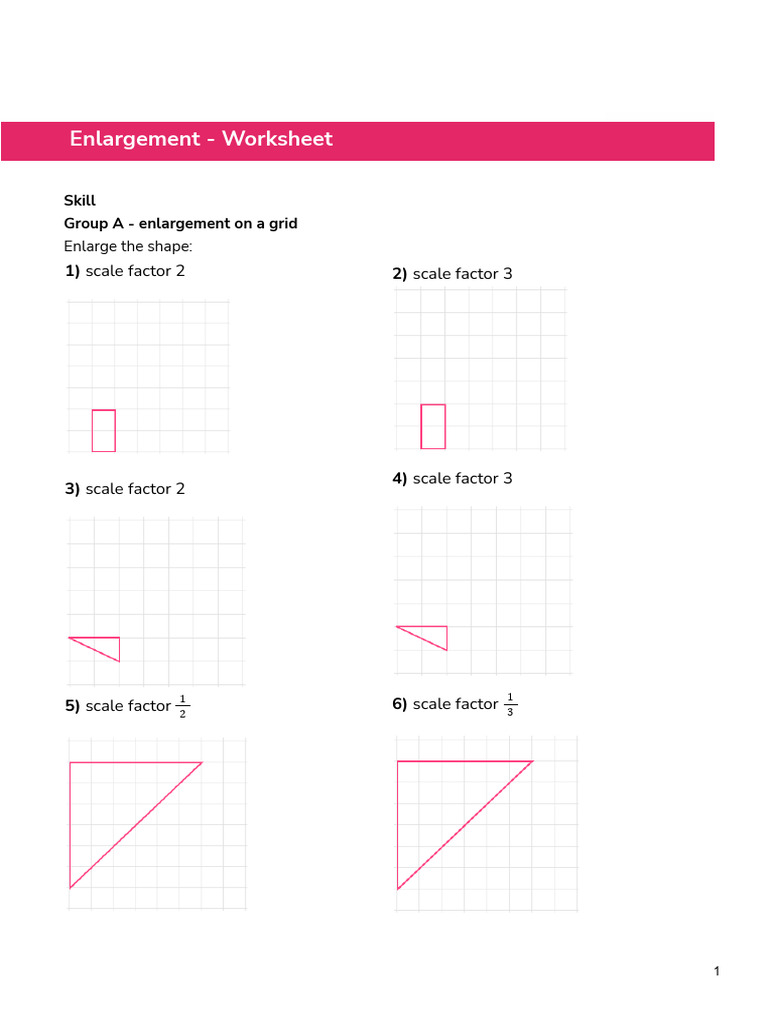 Enlargement | PDF | Shape | Geometry