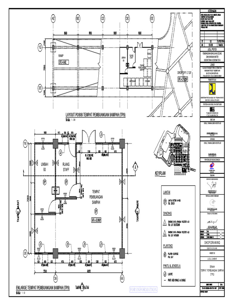 Layout dan Keyplan TPS Efisien | PDF