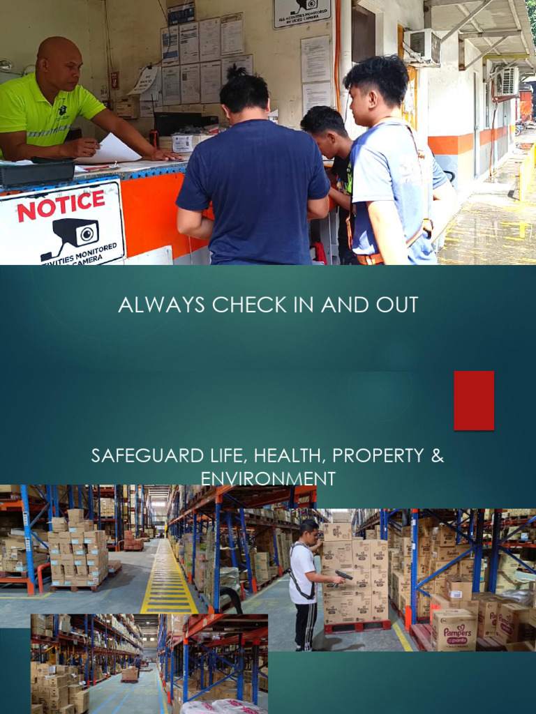 Visitors Safety Induction | PDF